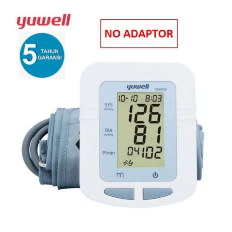 Promo Tensimeter Yuwell YE 660B Alat Ukur Tekanan Darah Digital Diskon ...