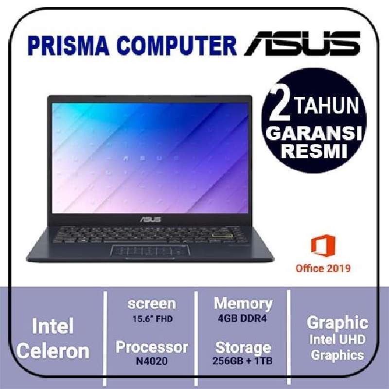 Jual Laptop Asus E210mao-hd421 Celeron N4020 4gb 256ssd W10+ohs 11.6 Hd - Rosegold Di Seller ...