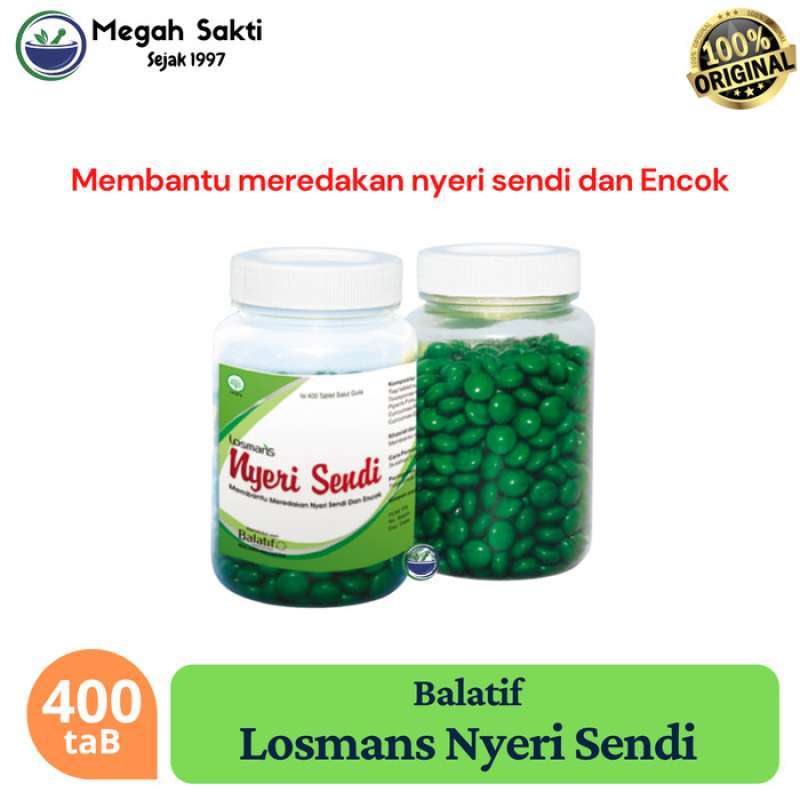 Jual Losmans Nyeri Sendi Botol 400 Tablet - BALATIF di Seller Megah ...