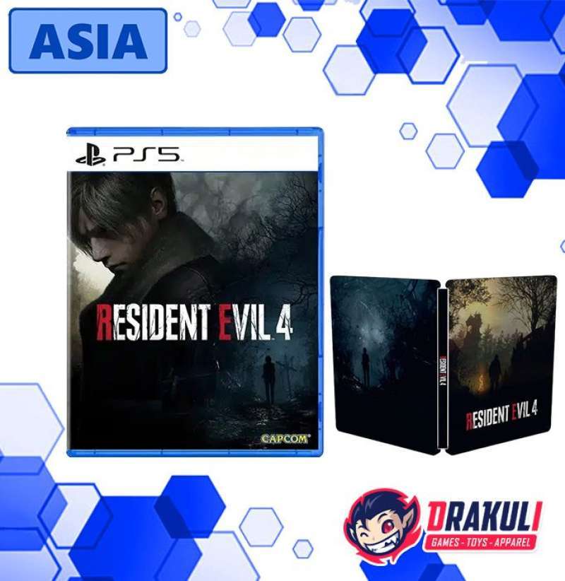 Jual PS5 Resident Evil 4 With Steelcase di Seller Drakuli Games ...
