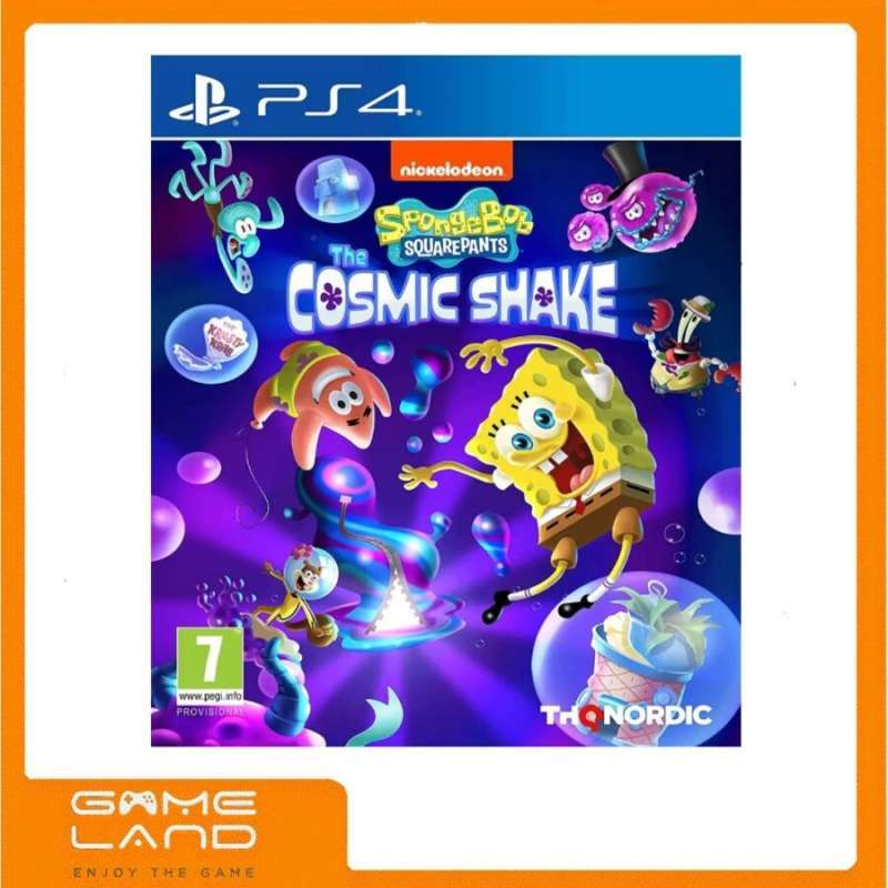 Jual SpongeBob SquarePants The Cosmic Shake - PS4 di Seller Game Land ...