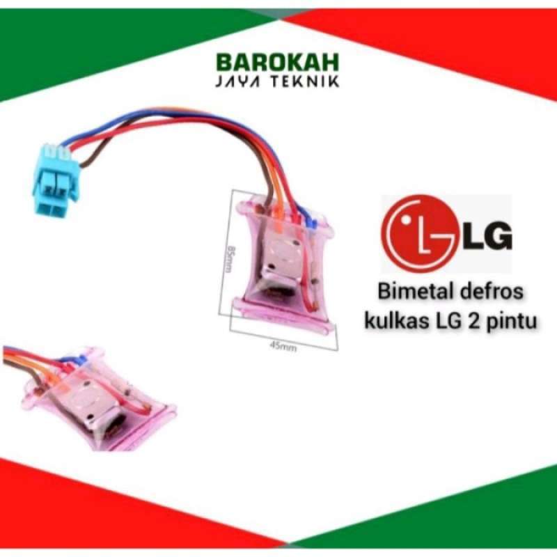 Promo [ Satu Set ]Timer Dan Sensor Defros Defrost Bimetal Kulkas Lg 2 ...