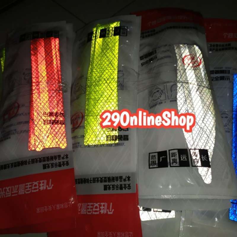 Jual Sticker Stiker Bumper Bemper Reflektif Reflektor Mata Kucing Mobil ...