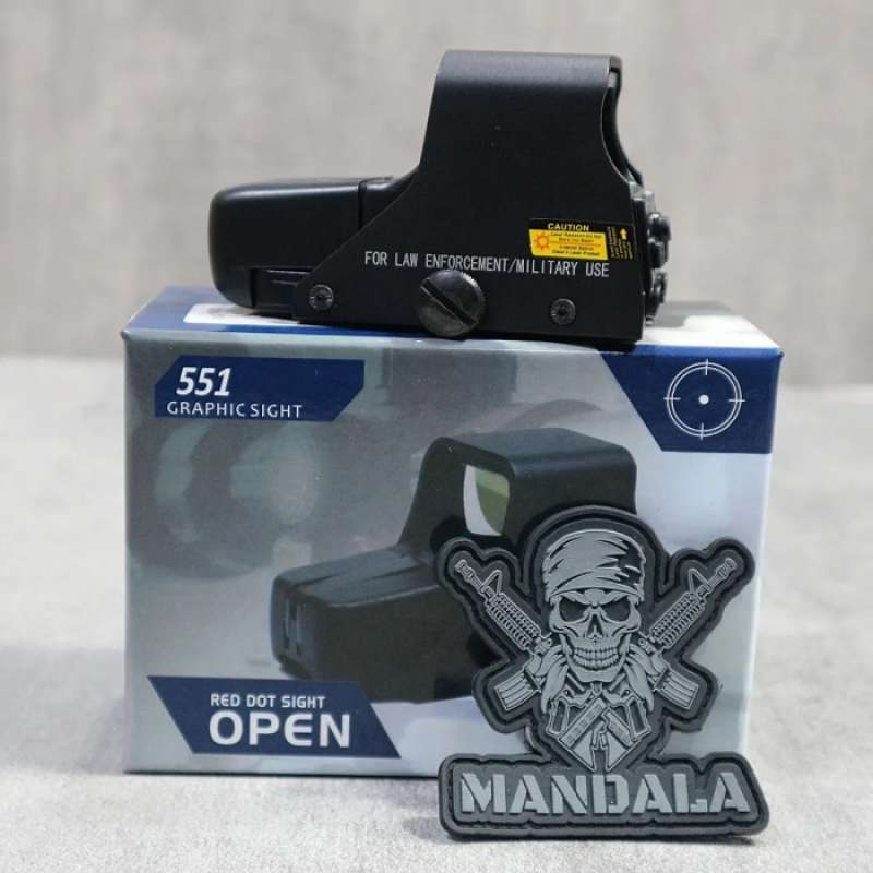 Promo Holographic Sight 551 Red dot with EOTECH Marking Diskon 23% di ...