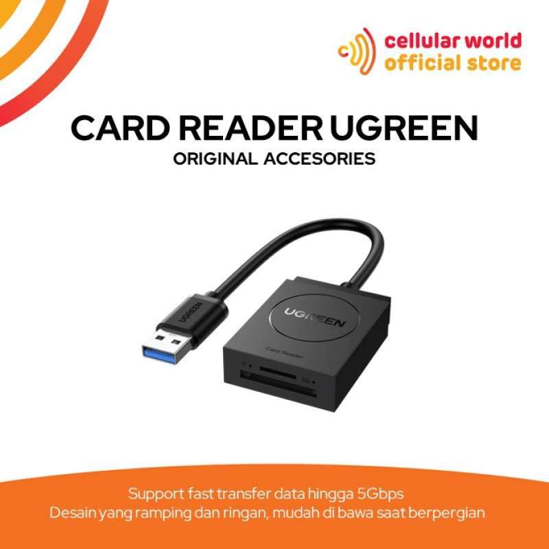 Jual Card Reader Ugreen USB 3.0 Garansi Resmi Indonesia di Seller ...