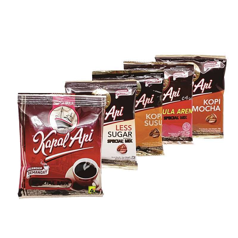 Jual Kapal Api - Varian Special Mix - Paket 5 sachet - KOPI GULA di ...