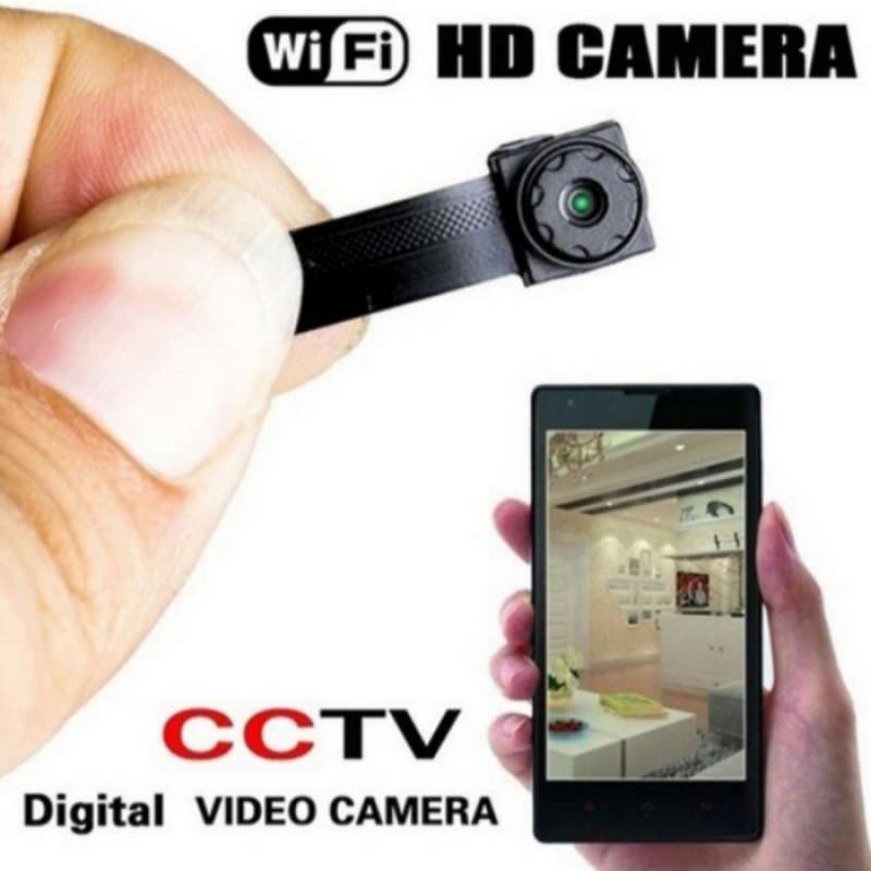 Promo Ip Cam Mini Wifi Spy Cam Kecil Kamera Tersembunyi 8mp Diskon 23
