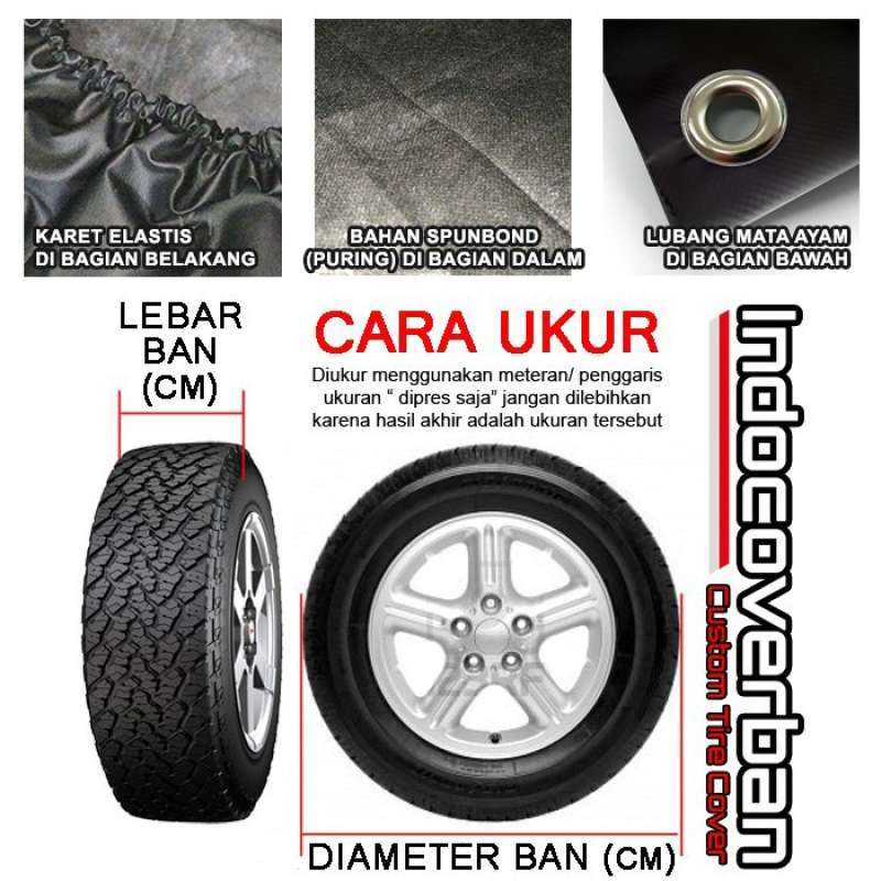 Promo Cover Ban / Sarung Ban Serep Suzuki Jimny Badak Kawin Diskon 1% ...