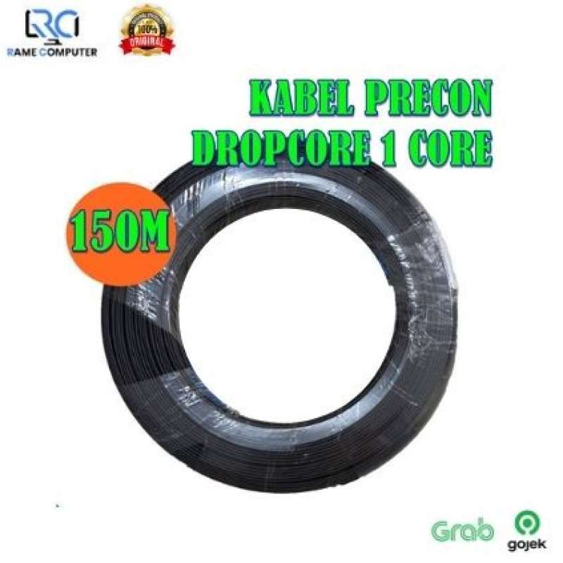 Jual Kabel ftth dropcore precon fiber optik simplex single mode 1 core ...