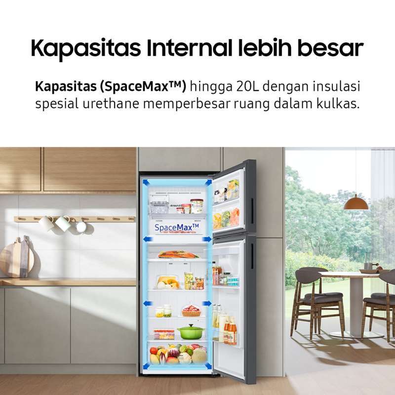 Promo Samsung Kulkas 2 Pintu Dengan Ungkep Compartment, Spacemax ...