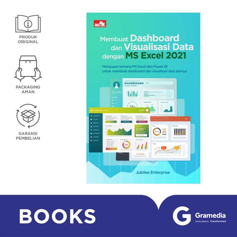 Jual Membuat Dashboard dan Visualisasi Data dengan MS Excel 2021 di ...