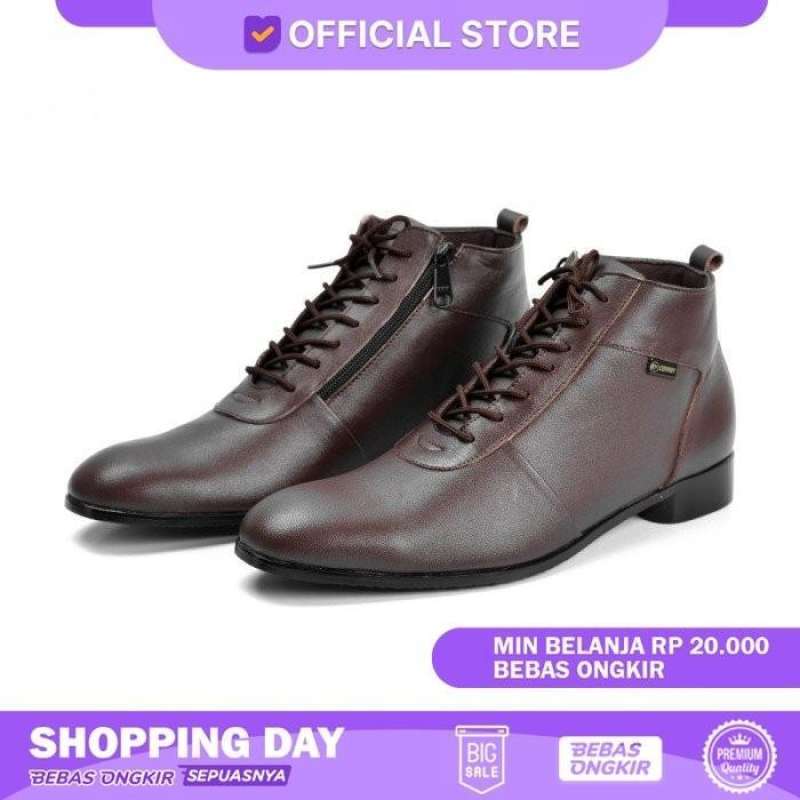 Jual Sepatu Pantofel Formal Pria Kulit Asli Sultan X Cevany Max Coklat - 41 Di Seller Sultan ...