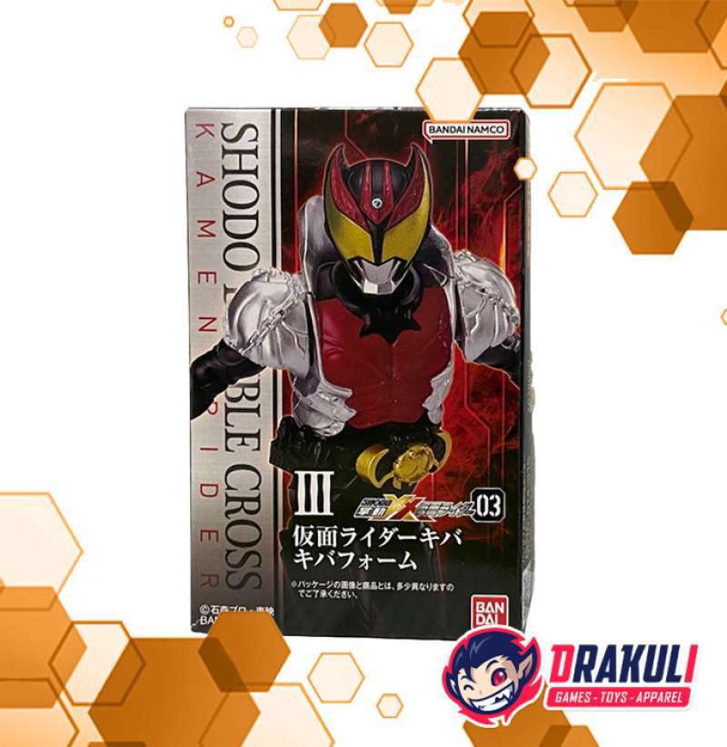 Jual Toys BANDAI Shodo Double Cross Kamen Rider 03 - Kiva di Seller ...