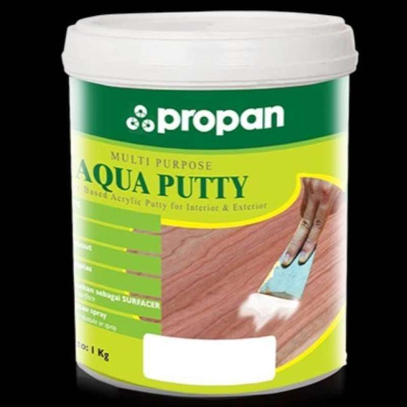 Jual Dempul Kayu Propan AQUA PUTTY White 1kg di Seller Toko Cat 73 ...