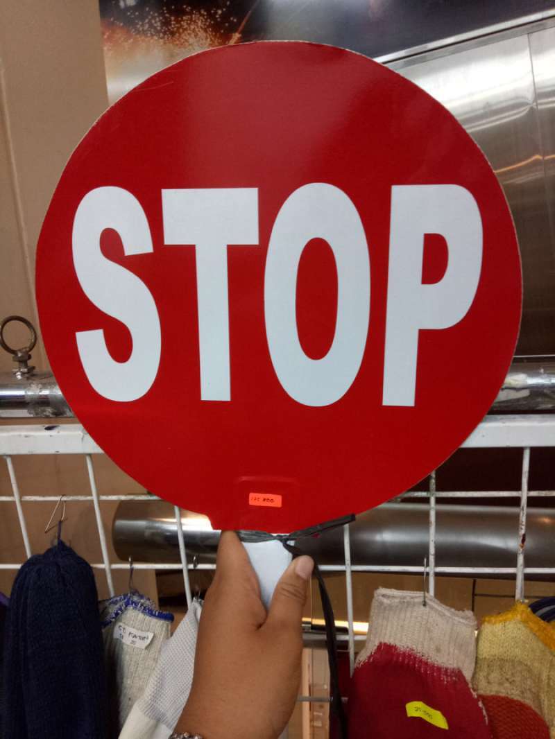 Jual Safety Stop/ Safety Sign Stop Di Seller Gansirsa - Kebon Kacang ...