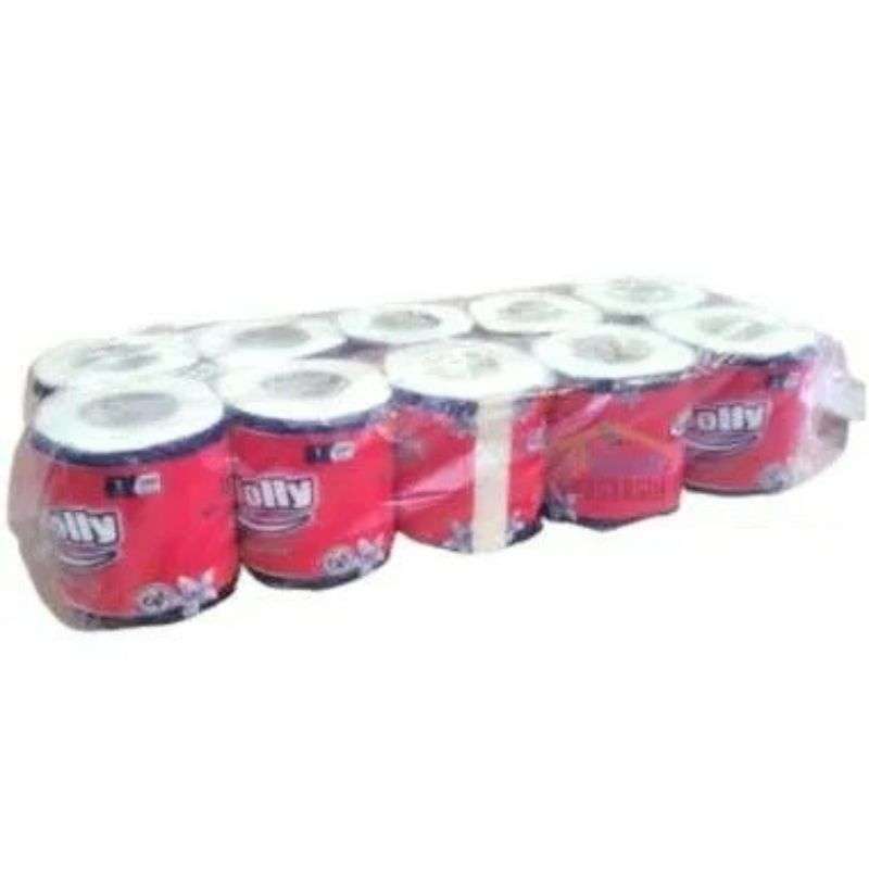 Promo Jolly Toilet Tissue Core Non Emboss 200 Sheets 2 Ply [1 Ball Isi ...