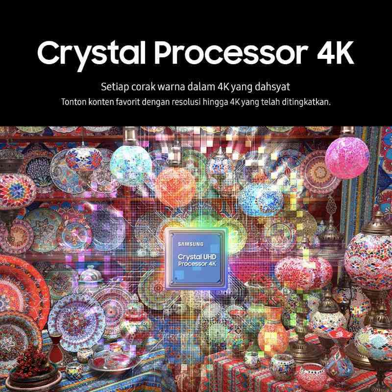 Promo Samsung Smart Tv 55 Inch Crystal Uhd Cu7000 Dengan Crystal Processor 4k - Ua55cu7000kxxd ...