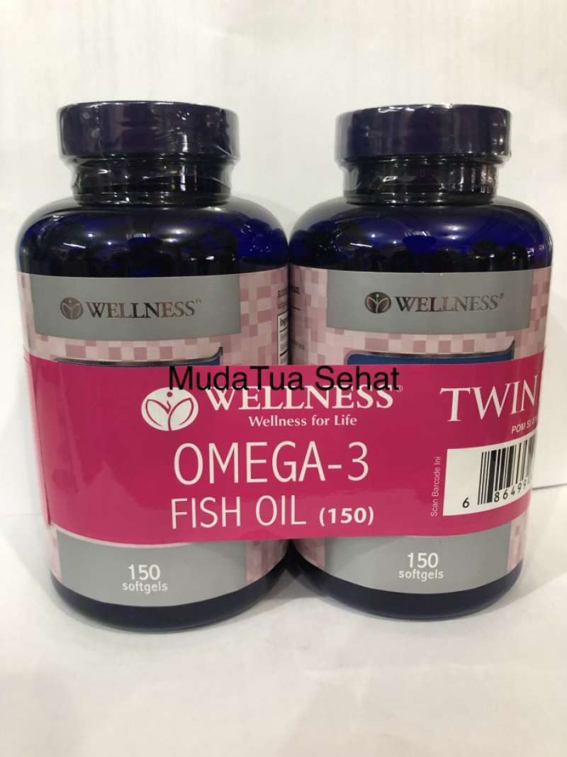 Promo Wellness Natural Omega 3 Fish Oil 150's (BANDED) BUY 1 GET 1 FREE Diskon 33% di Seller ...