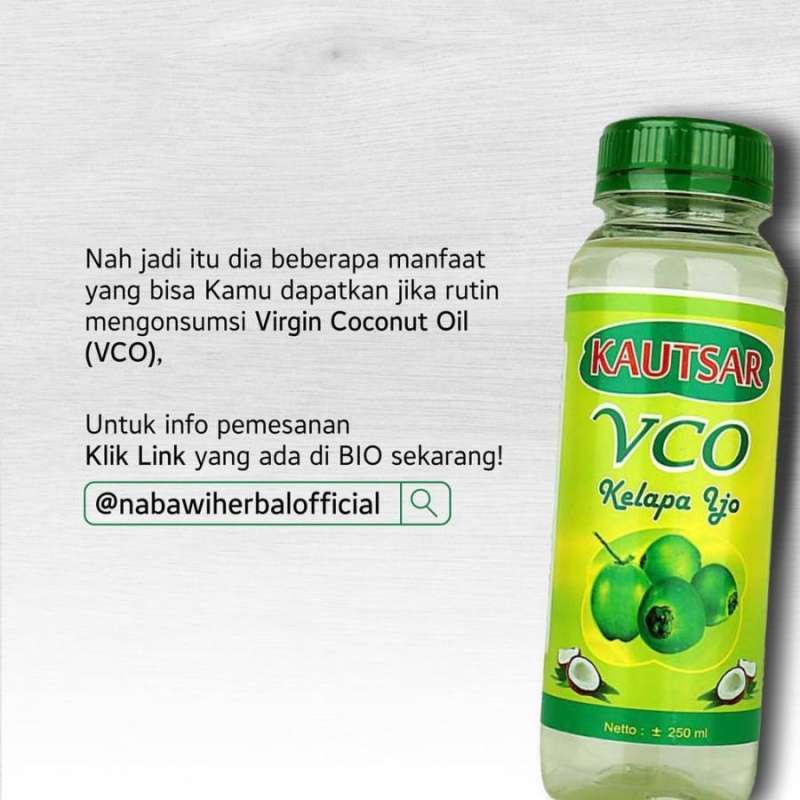 Jual Vco | Minyak Kelapa Di Seller Nabawi Herbal - Serua, Kota Depok ...
