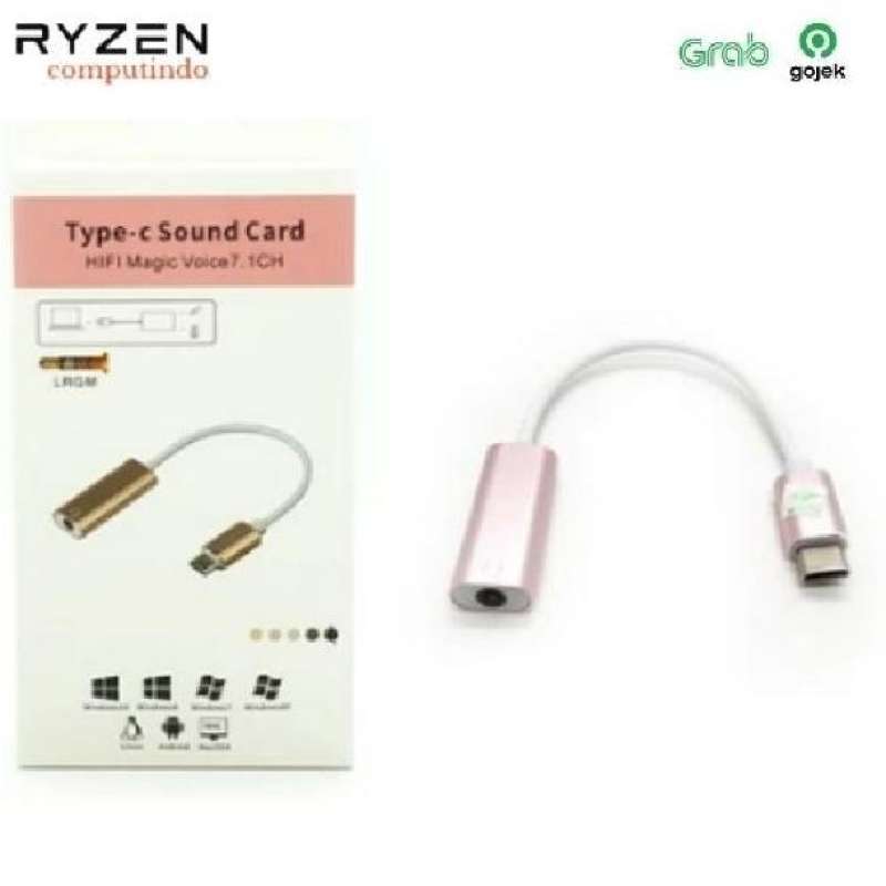 Jual USB Type C Sound Jack 3.5mm (Kecil) / Adaptor Type C di Seller ...