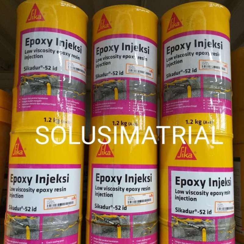Promo Sikadur 52 Id Ab 1,2Kg Epoxy Injeksi / Injection Diskon 17% di ...