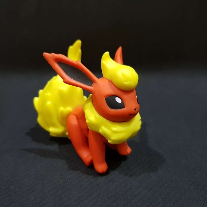 Promo Pokemon Tomy US Flareon Articulated Action Figure Diskon 23% di ...