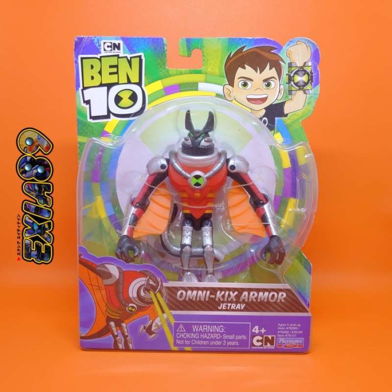Promo BEN 10 BEN TEN ACTION FIGURE - OMNI KIX ARMOR JETRAY Diskon 23% ...