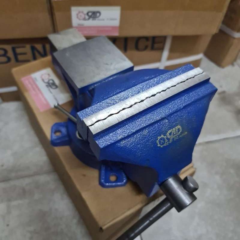 Jual catok besi 5inch paron ragum 5 inch bench vise 5 5 di Seller ...
