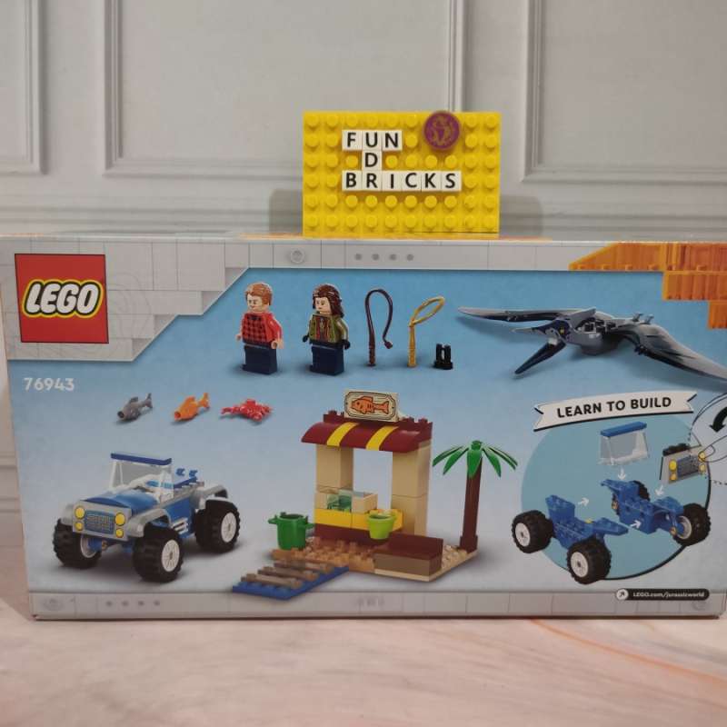 Jual Lego 76943 Jurassic World Dominion Pteranodon Chase Di Seller Fun ...
