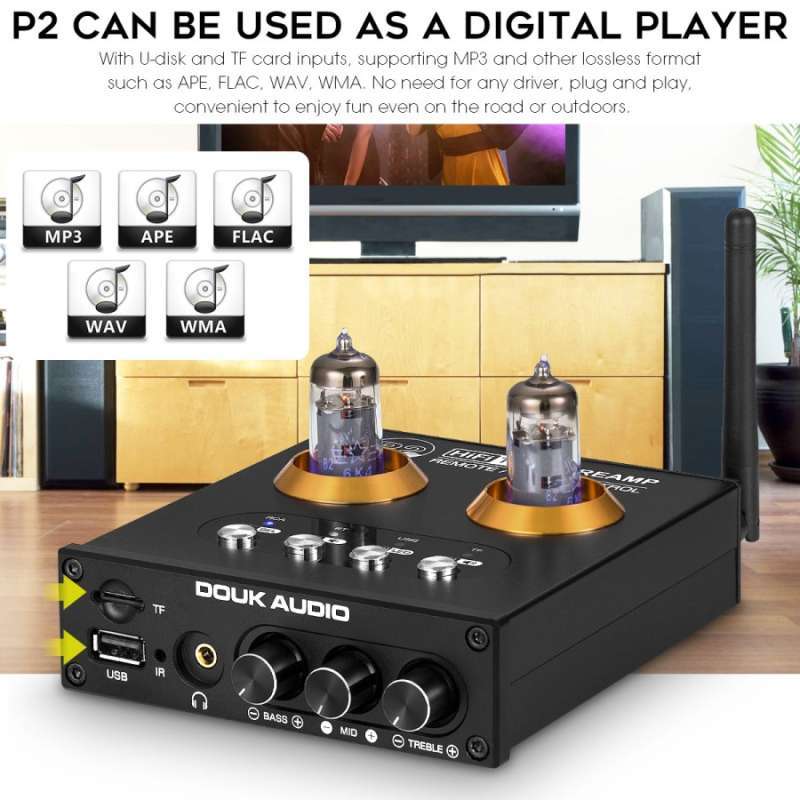 Jual Nobsound Douk Audio P2 Mini Vacuum Tube Preamp Headphone Amplifier Original Di Seller Gap ...