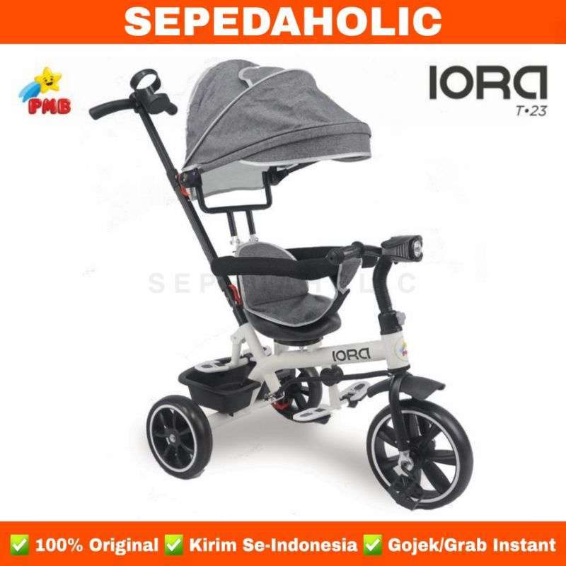 Promo Sepeda Roda Tiga 3 Pmb Iora T 23 Kursi Putar Musik Tricycle Anak ...