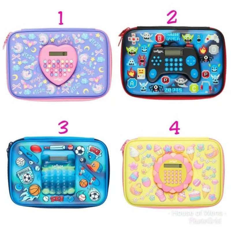 Jual Smiggle Calculator Play Hardtop Pencil Case Di Seller Mahanani ...