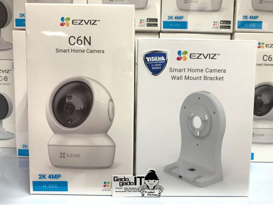 Promo Ezviz C6n 4mp 2k Dome Smart Ip Camera Cctv Ipcam Wireless 360 ...