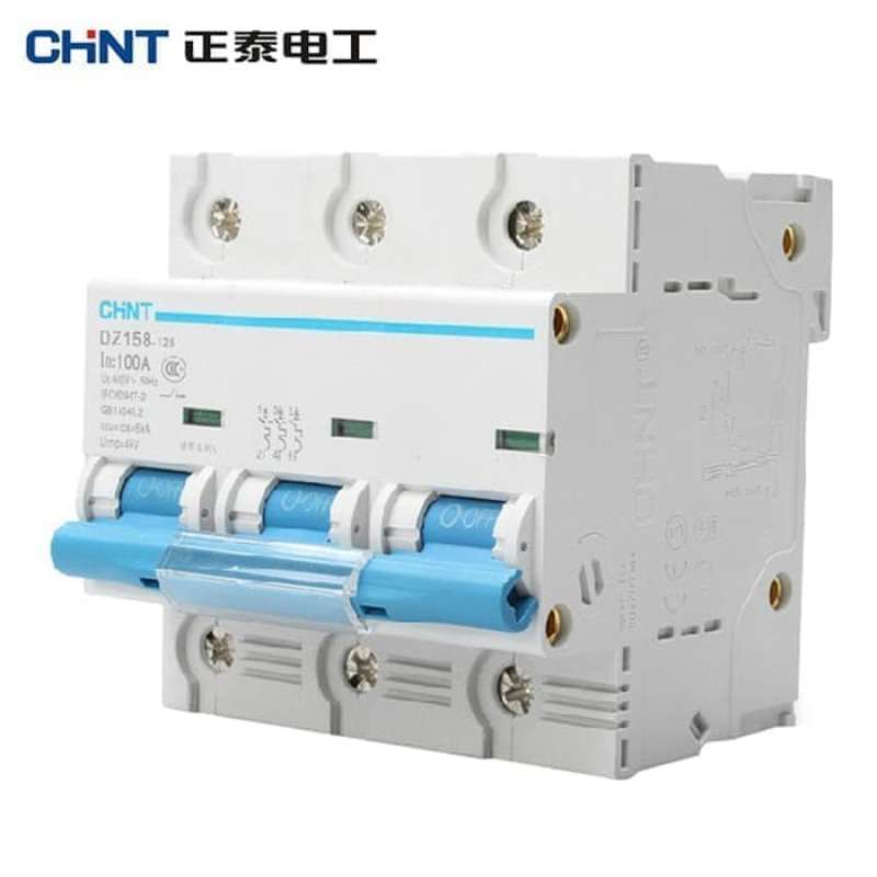 Promo Promo Mcb Chint Dz158/3p 100a 10ka Breaker Din Rel Mccb Diskon 23 ...