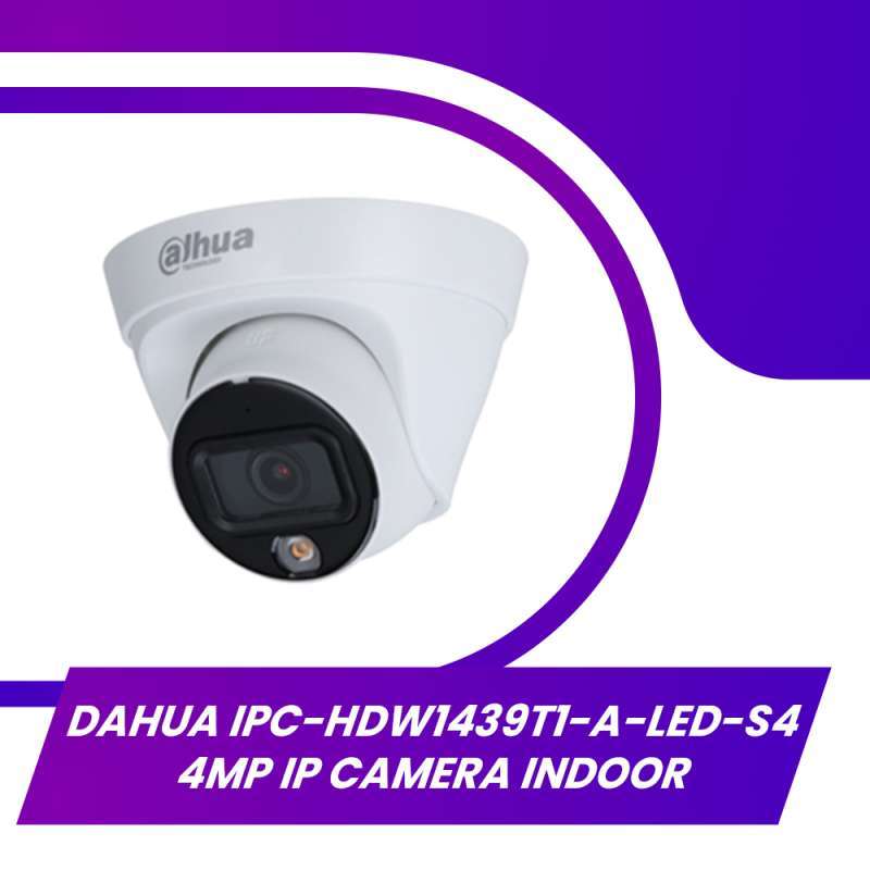 Jual DAHUA IPC-HDW1439T1-A-LED-S4 4MP IP CAMERA INDOOR di Seller BANDAR MULTI TEKNOLOGI ...