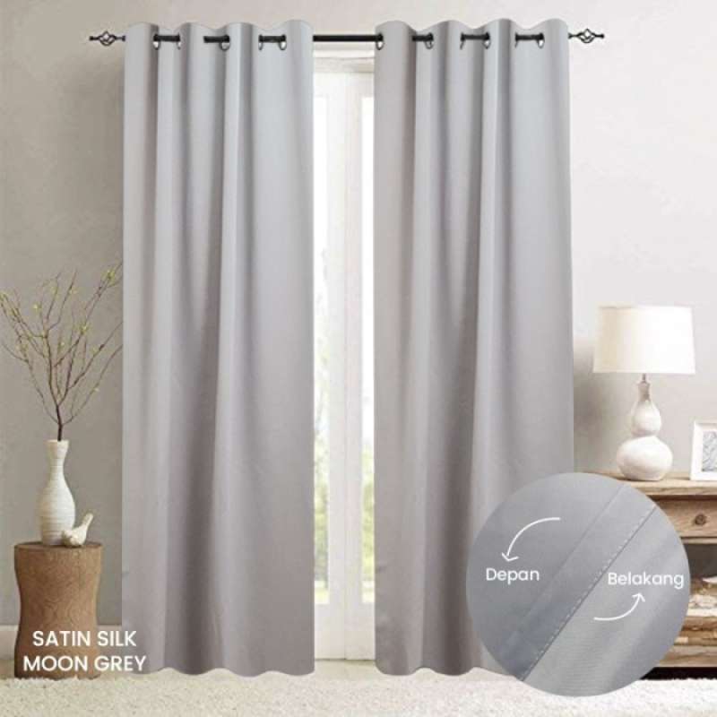Promo Tirai Hordeng Gorden Jendela Hordeng Minimalis Silk Collections ...