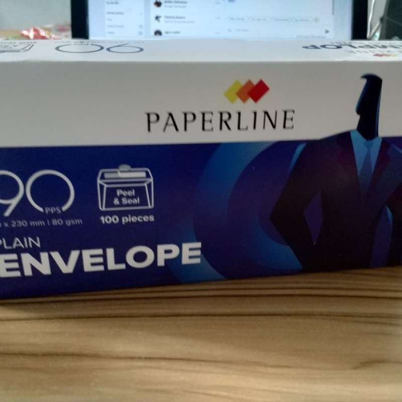 Promo Amplop Putih Polos Panjang 90 Jaya + Lem Perekat Diskon 35% di ...