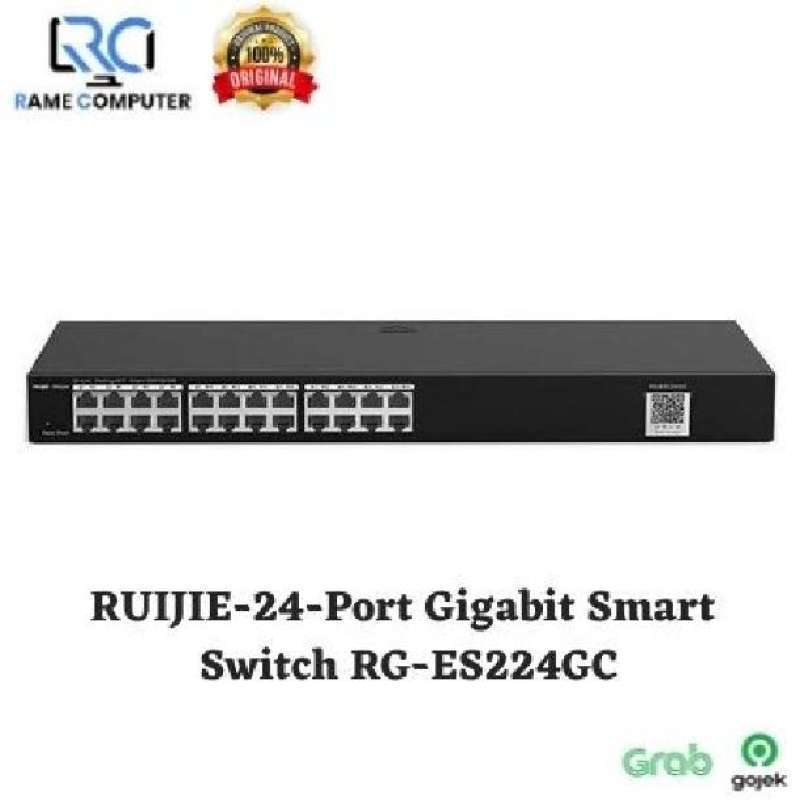 Jual Ruijie Rg-es224gc 24-port Gigabit Smart Switch, 24 Gigabit Rj45 ...