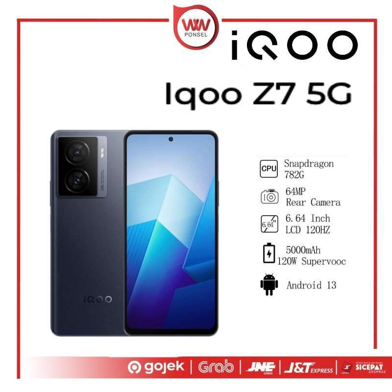 Promo Hp Vivo Iqoo Z7 5g Ram 12gb Internal 256gb Garansi Resmi Diskon ...