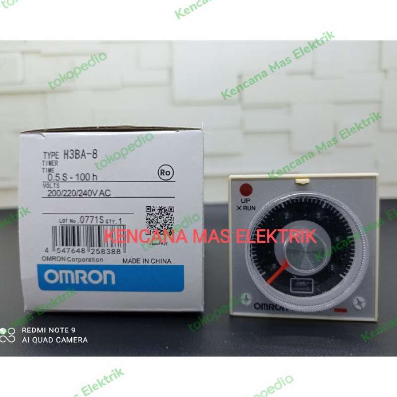 Jual Timer Omron H3ba-8 220vac + Socket Di Seller Breath Shop - Kramat ...