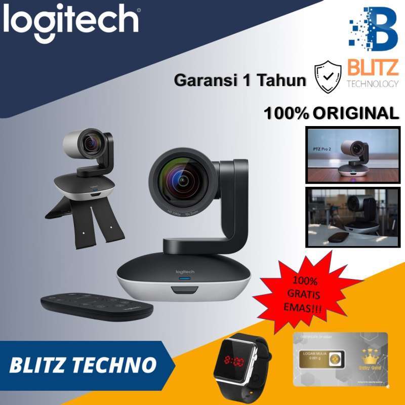 Jual Logitech Ptz Pro 2 Webcam Video Conference Camera 1080p Di Seller ...