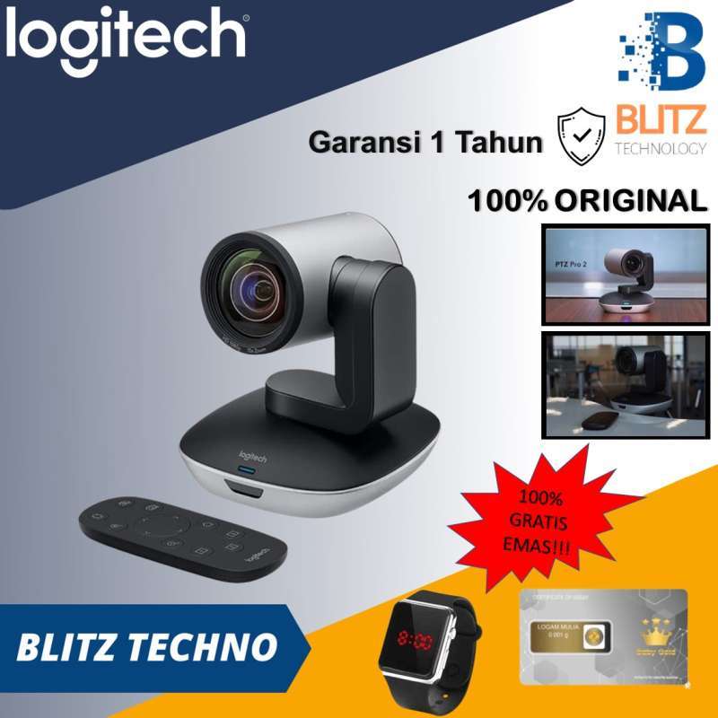 Jual Logitech Ptz Pro 2 Webcam Video Conference Camera 1080p Di Seller ...