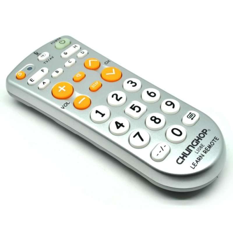 Jual 29e1 Chunghop Universal Learning Ir Remote L108e Gray Silver