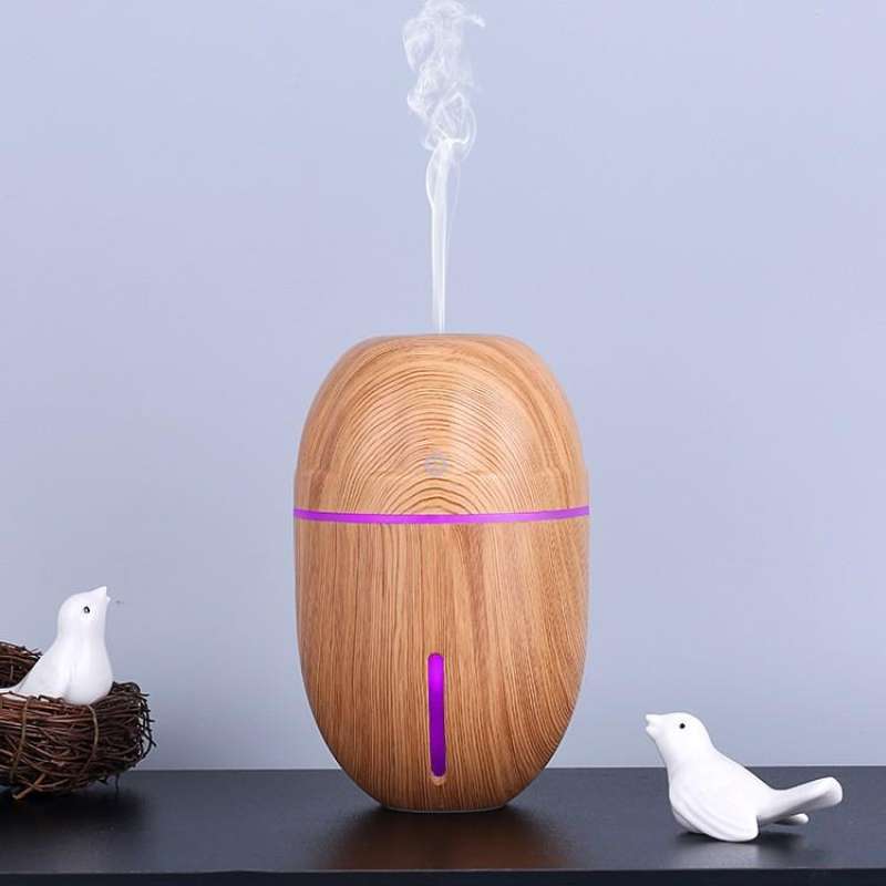 Jual Humidifier Aroma Essential Oil Diffuser Wood Design Isi 300ml J010 ...