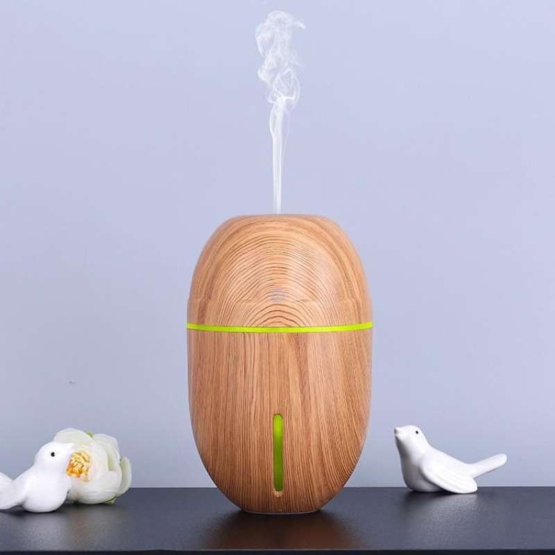 Jual Humidifier Aroma Essential Oil Diffuser Wood Design Isi 300ml J010 ...