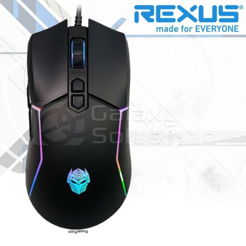 Promo Rexus Xierra X16 Black Gaming Mouse Diskon 17% di Seller Mahanani ...
