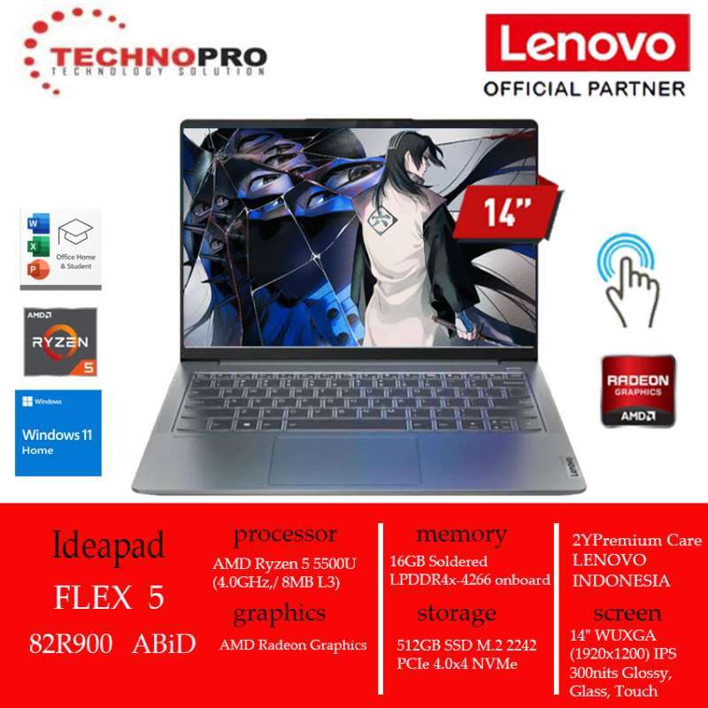 Jual Lenovo Ideapad Flex Alc Aaid Abid Amd Ryzen U Gb Gb Ssd Amd Radeon