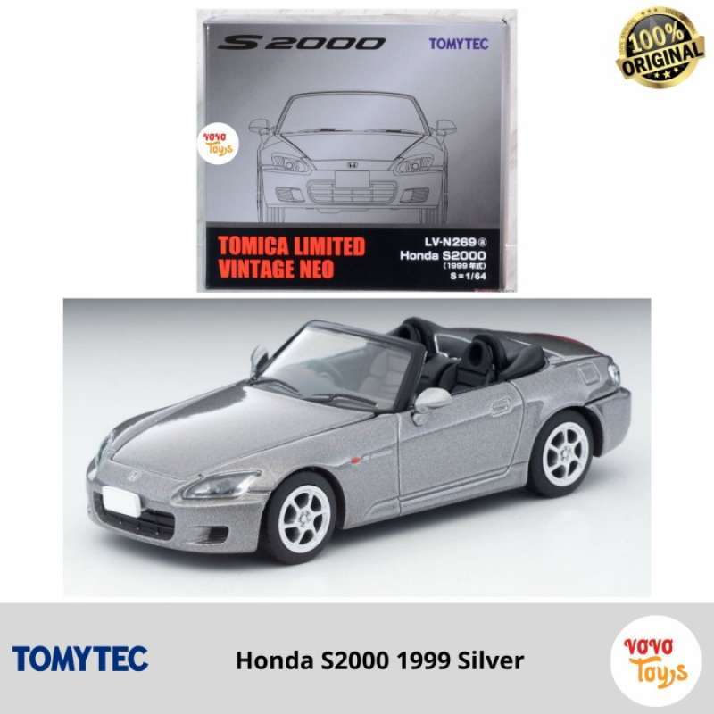 Promo Tomica Limited Vintage Neo Tlv-N269A Honda S2000 1999 Silver ...