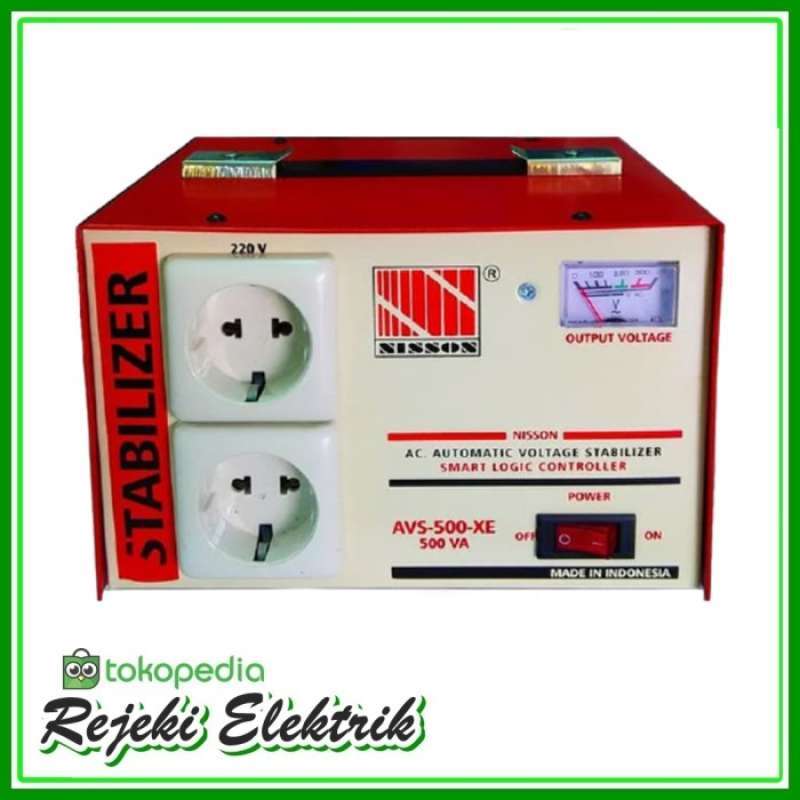 Promo SCORE AVS 500V Stabilizer Alat Untuk Menstabilkan Voltage Listrik ...