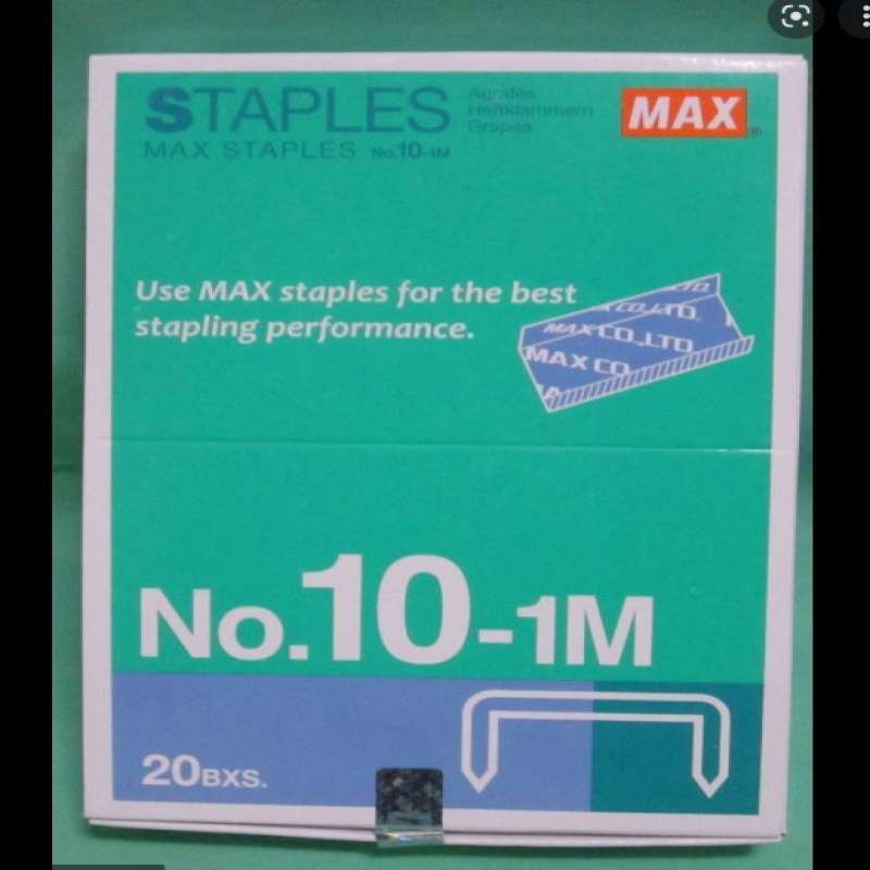 Jual Isi Staples Kecil (isi Staples Max No.10) Kode Br09 Di Seller ... Jual Isi Staples Kecil (isi Staples Max No.10) Kode Br09 Di Seller ...